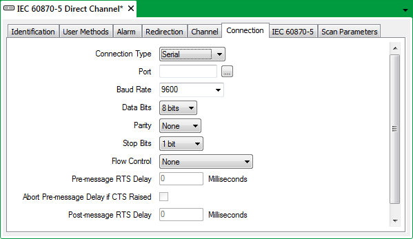 IEC 60870-5 Driver Guide - IEC 60870-5-101 (Configuring an IEC 60870-5 Channel)